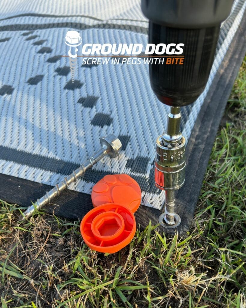 Ground Puppy Screw In Peg | Outback Tracks NZ